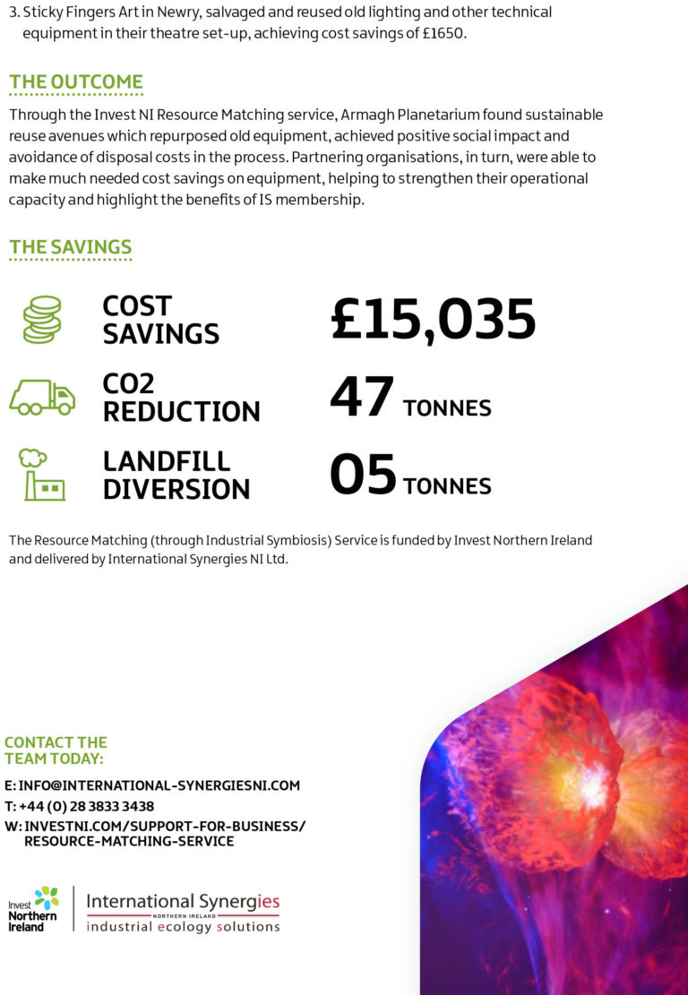 Invest NI Resource Matching Service helps AOP with energy efficiency ...